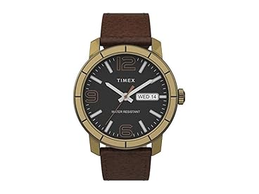 Timex Mod44 Brown Leather Mens Watch TW2
