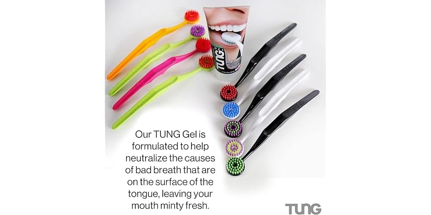 Tung Tongue Gel | Fresh Mint Tongue Cleaning Paste