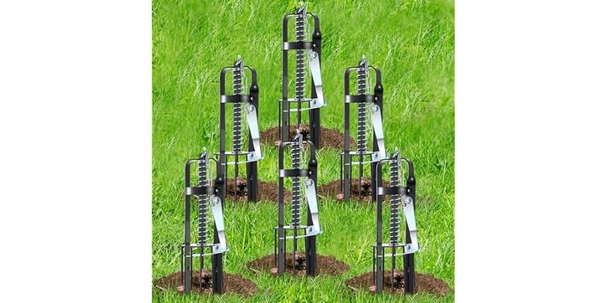 6 PC Spear Style Mole Garden Trap