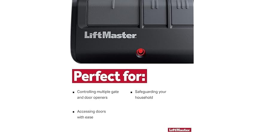 Liftmaster 893MAX 3-Button Remote Control