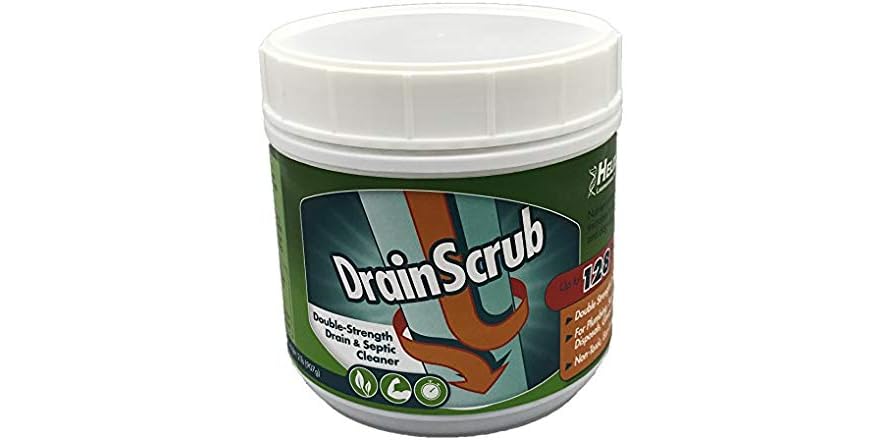 DrainScrub Powder Enzyme Drain Cleaner
