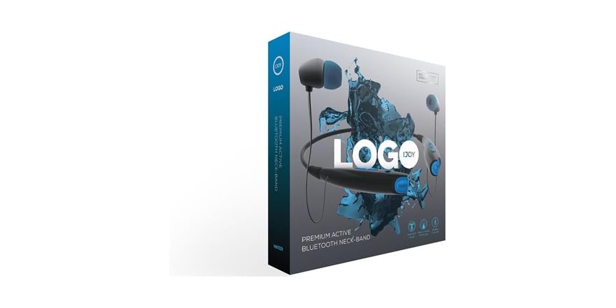 iJOY LOGO BT Neckband Headphones 2-Pack