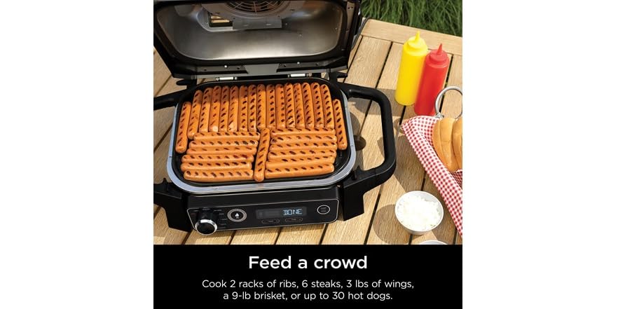 Ninja OG700 or OG701 Grill, Smoker, Air Fryer, S&D (Open Box)