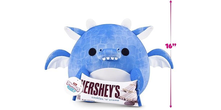 Snackles Series 2 16" Dragon&Hershey Cookie n Cream