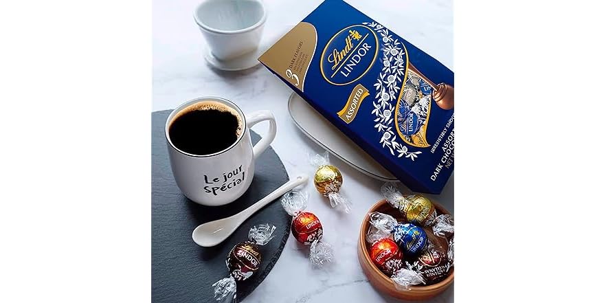 Lindt Assorted Dark Chocolate Truffles