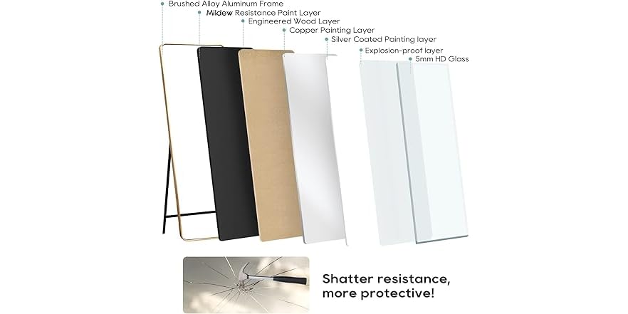 SNUGACE Full Length Mirror