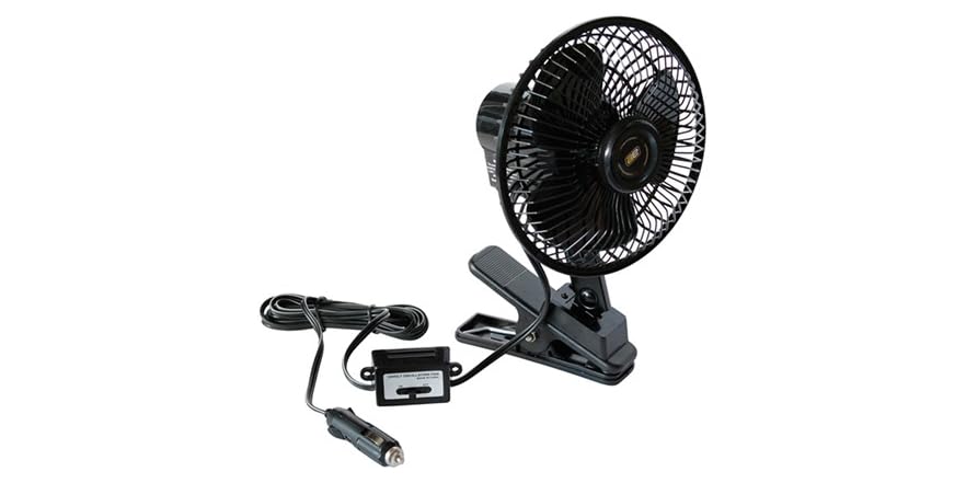 12V Oscillating Fan