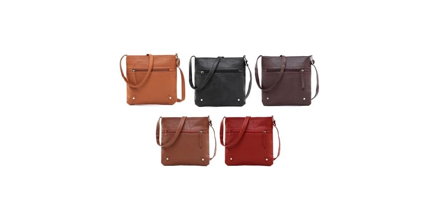 2 PK Multifunction Cross Messenger Bag