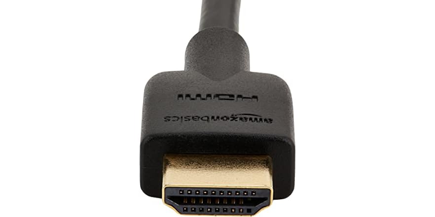 (3 Pack) AmazonBasics 6FT High-Speed HDMI Cable (18Gbps, 4K/60Hz)