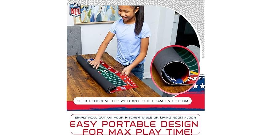 Franklin Sports NFL Football Slide Table