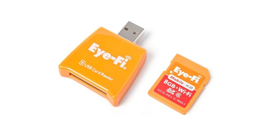 Eye-Fi 4GB or 8GB Wireless Memory Card