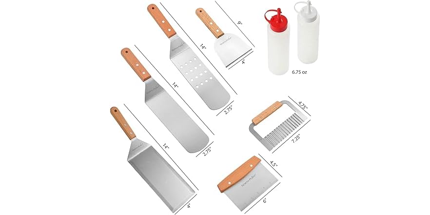 North Point 8 Piece Griddle Set