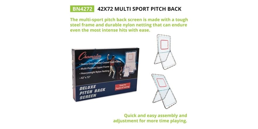 Champion Sports Deluxe Rebound Screen
