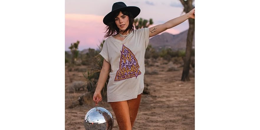 Life Clothing Def Leppard Triangle Tee