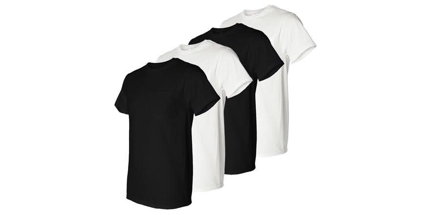 FOTL Men's 360-Degree Breathe Tees 4 or 6PK