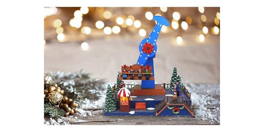 Carnival Pendulum Ride Display - Animated