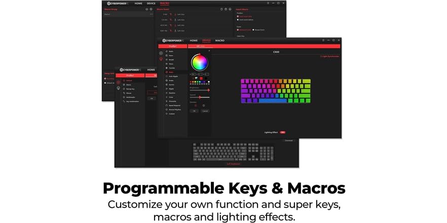 CyberpowerPC 60% RGB Mechanical Gaming Keyboard