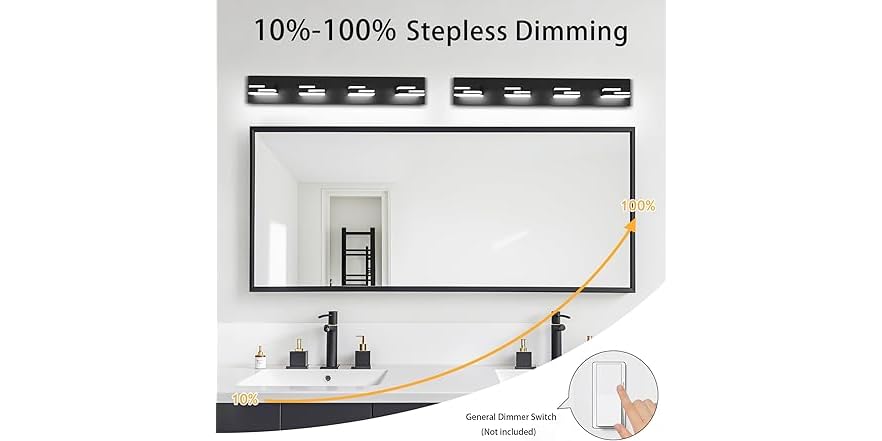 LED Modern Bathroom Vanity Light Fixture