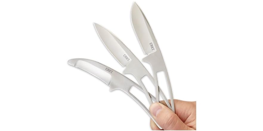 CRKT Black Fork Hunting Knife Set: 3 PK