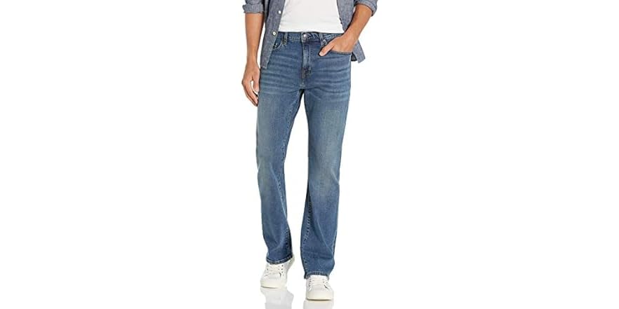 Amazon Men's Straight-Fit Bootcut Jean