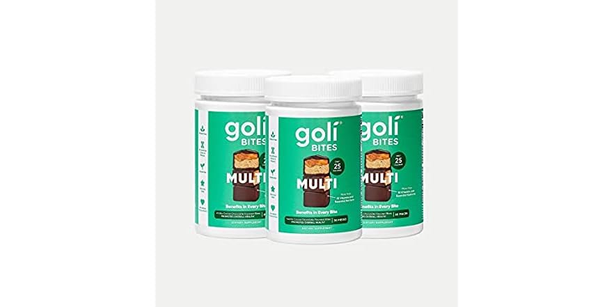 Goli Multi Vitamin Bites, 3-Pack