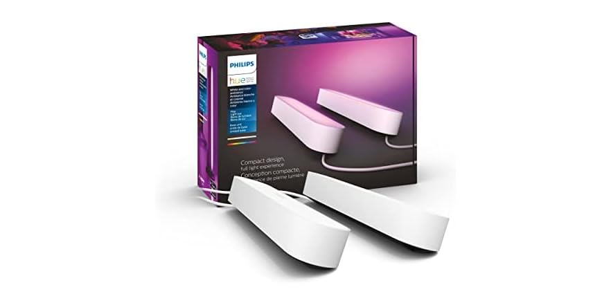 Philips Hue Smart Play Light Bar Base Kit, White