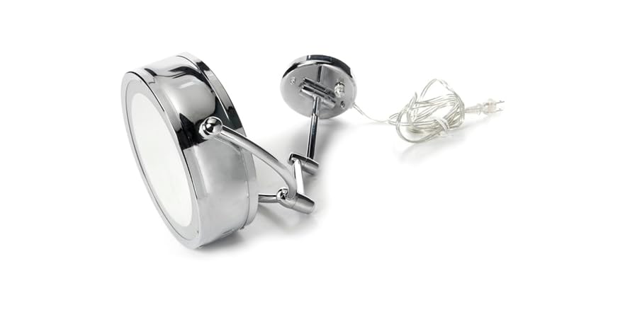 10X Danielle 8" Wall Revolving Mirror