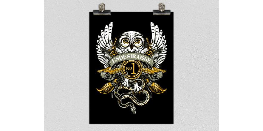 "Undesirable Number One" Poster