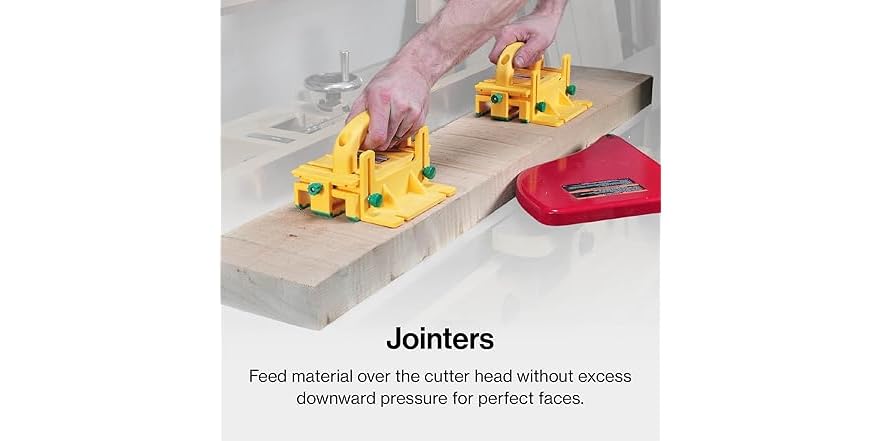 MICROJIG GRR-RIPPER GR-100 3D Table Saw Pushblock, Yellow