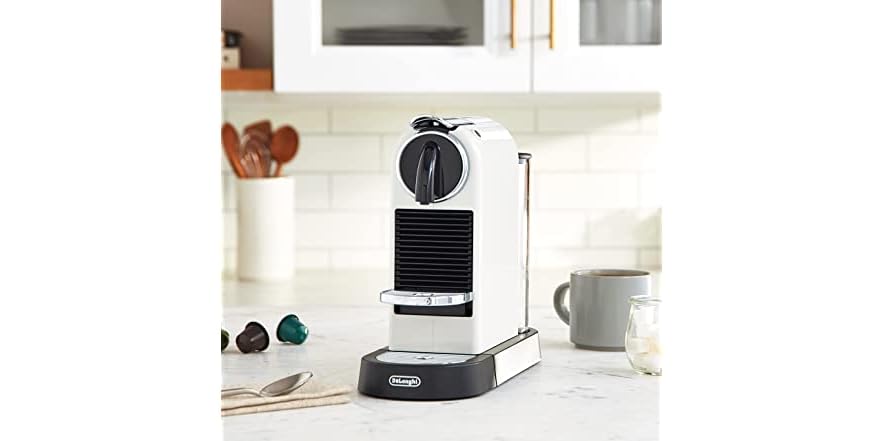Nespresso CitiZ Original Espresso Machine by De'Longhi, Whit (Open Box)