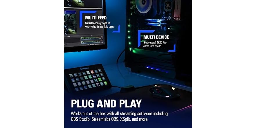 Elgato 4K60 Pro MK.2, Internal Capture Card