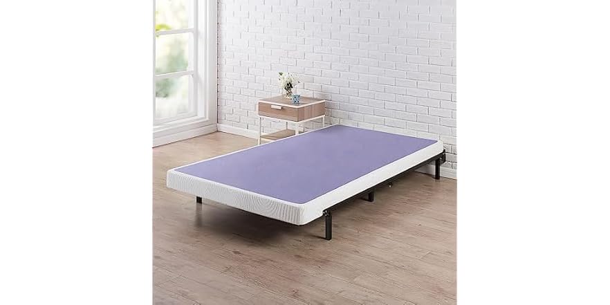 ZINUS Edgar 4" Wood Box Spring, Twin