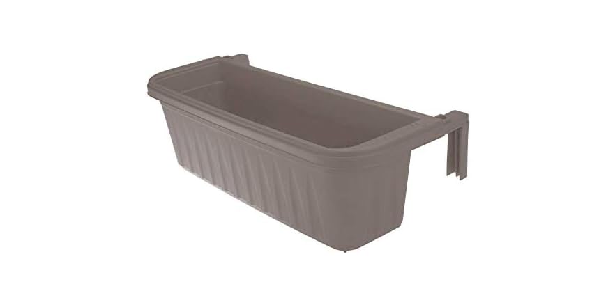 Apollo Exports 24" Adjustable Railing Planter 2Pk