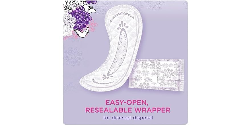 Always Discreet, Incontinence Liners