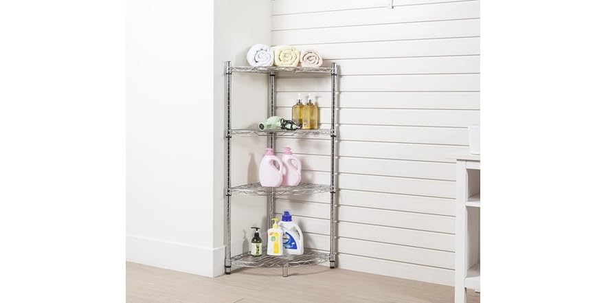 4-Tier Corner Storage Rack