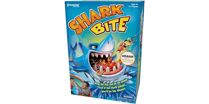 Shark Bite by Pressman, Multi Color