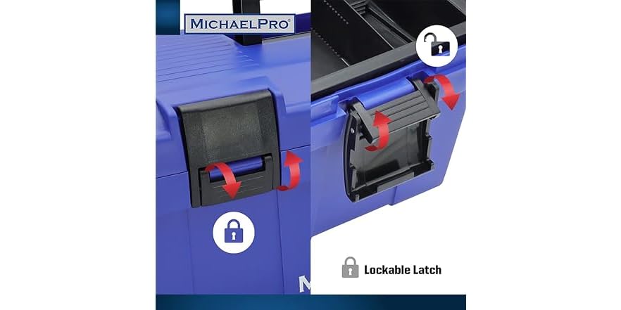 MichaelPro MP014035 17-Inch Tool Box