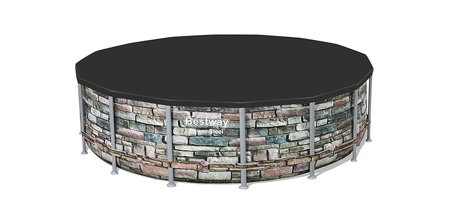Bestway Round PVC 16 Foot Pool Cover