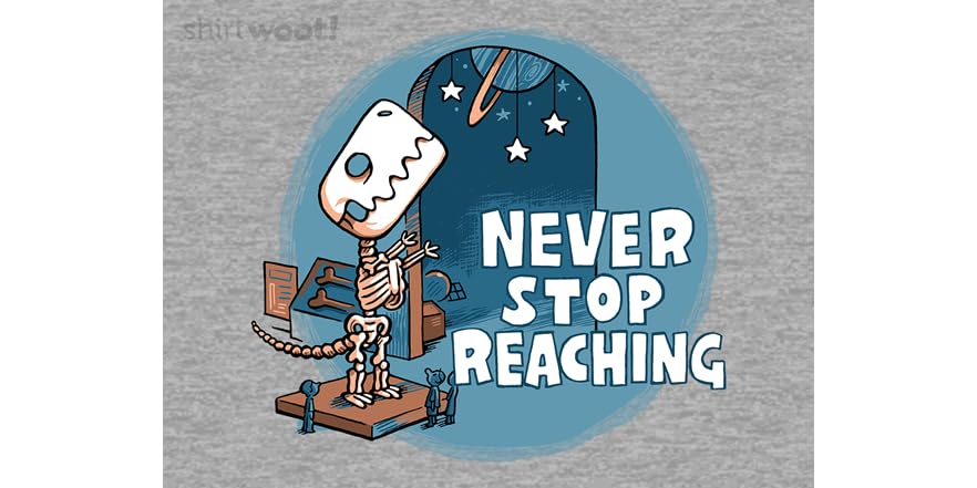 Never Stop Reaching