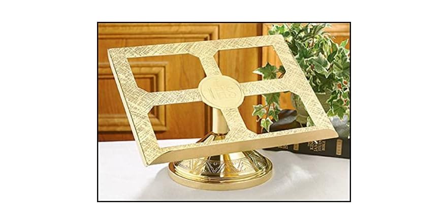 Brass missal stand