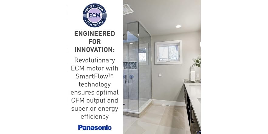 Panasonic WhisperCeiling DC Ventilation Fan
