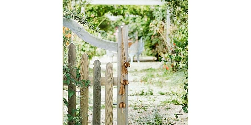 Vuskly Rustic Gold Metal Bells