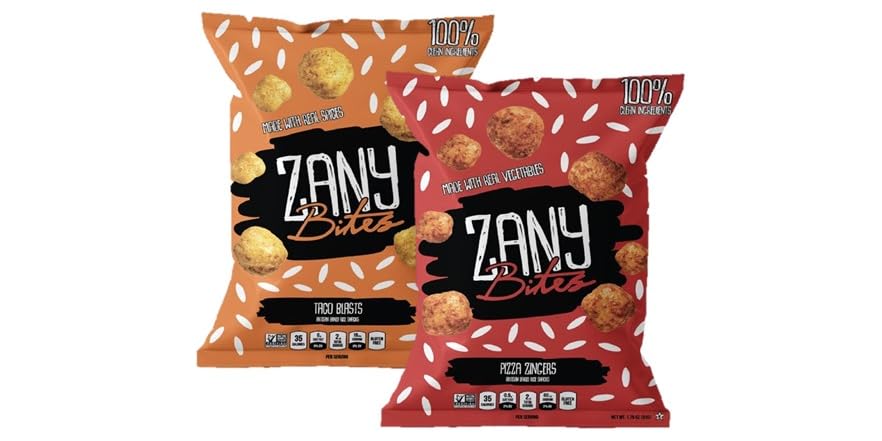 (10 Pack) Zany Bites Mixed Savory 1.75oz