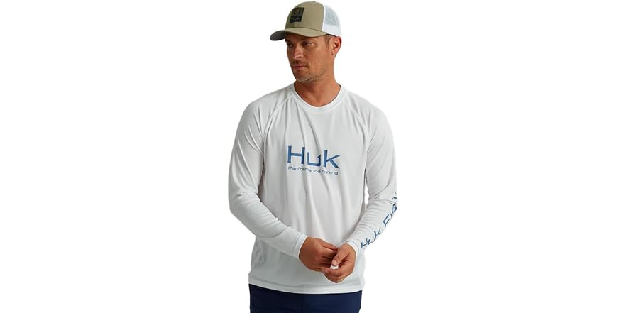 HUK Mens Pursuit Vented Long Sleeve