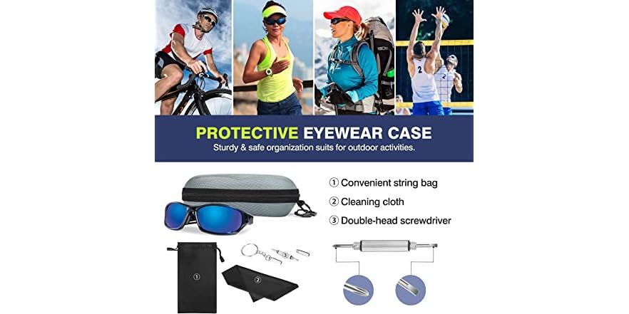 EVA Semi Hard Shell Sunglasses Case