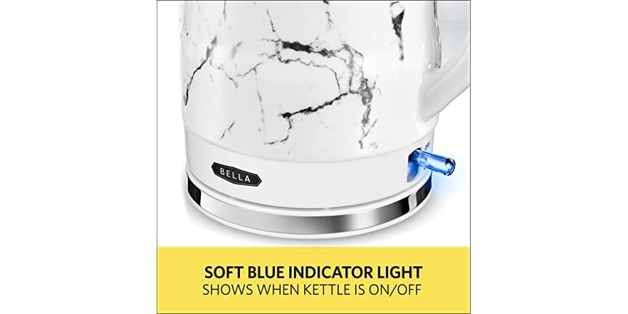 BELLA Electric Ceramic Tea Kettle