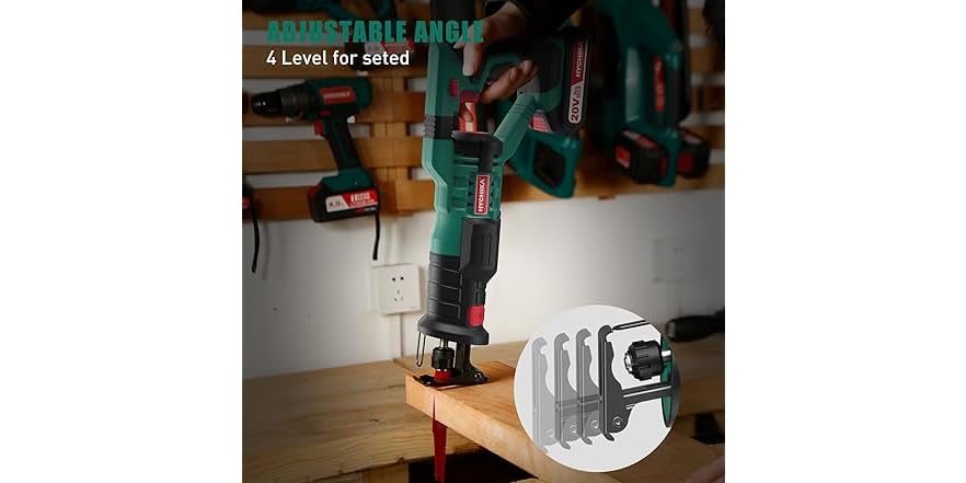 HYCHIKA 18V Reciprocating Saw Kit