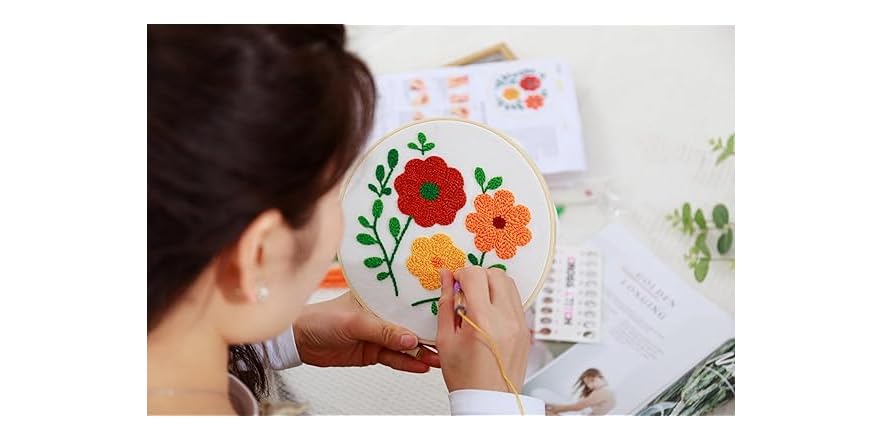 Looples 2 Set Punch Needle Embroidery Kit