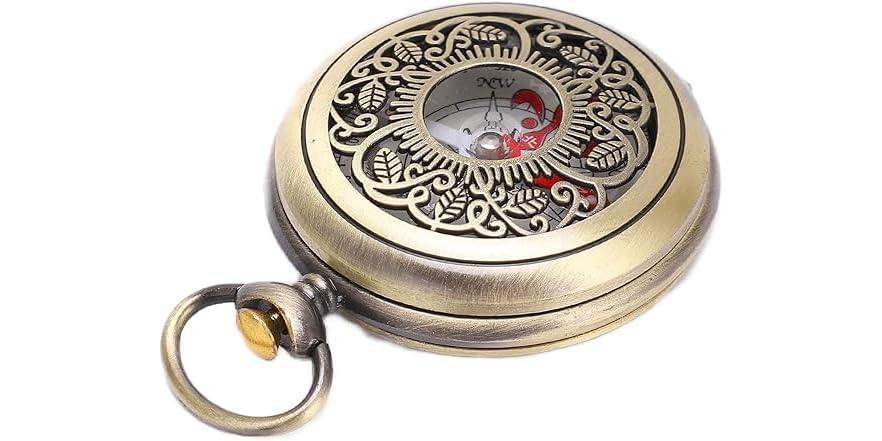 BORDSTRACT 2 Pk Vintage Flip Compass