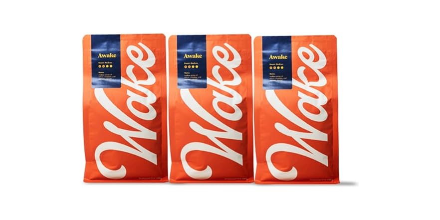 Wake Coffee Whole Bean Roasters Awake Roast 3 Pack